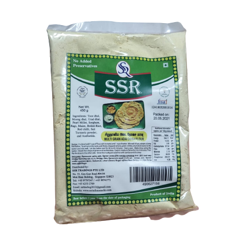 SSR - Multi Grain Adai Dosa Flour 450GM - Vshop