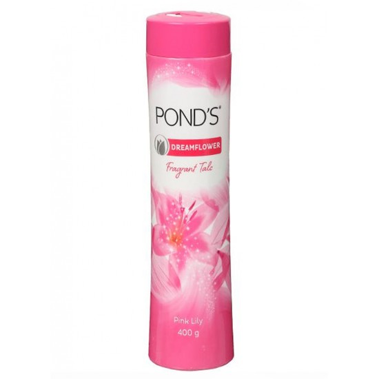 Ponds Dreamflower Fragrant Talc Pink Lily Powder - 100gm - Vshop